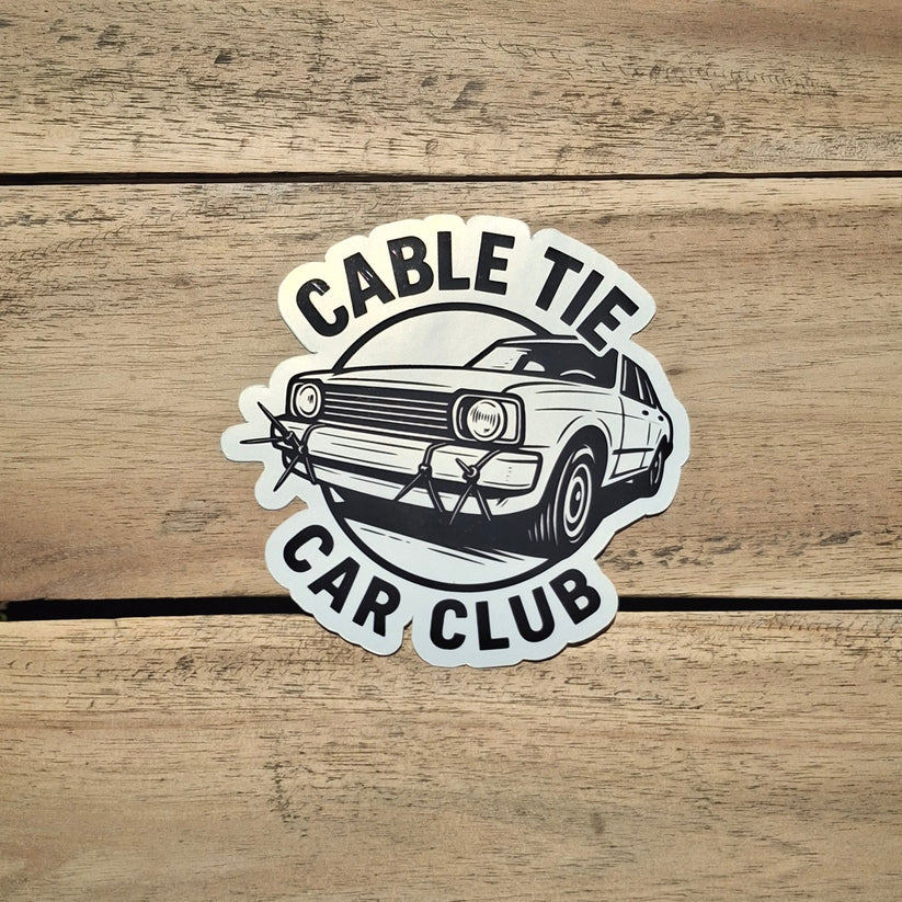 Cable Tie Car Club – Sticker Slapper